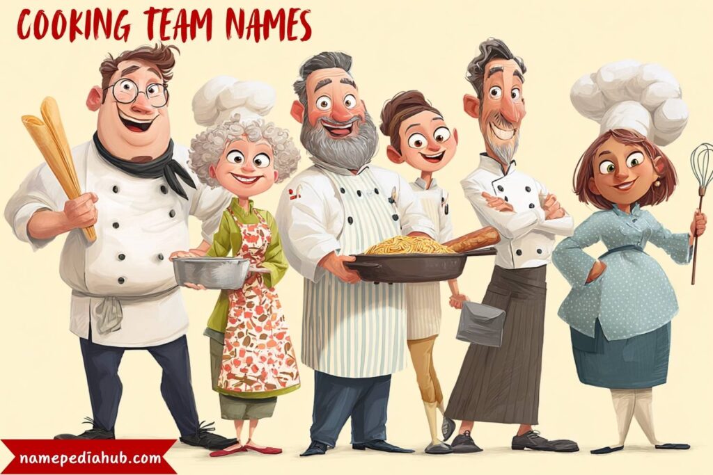 300+ Cooking Team Names (Fun and Easy Ideas) - Name Pedia Hub