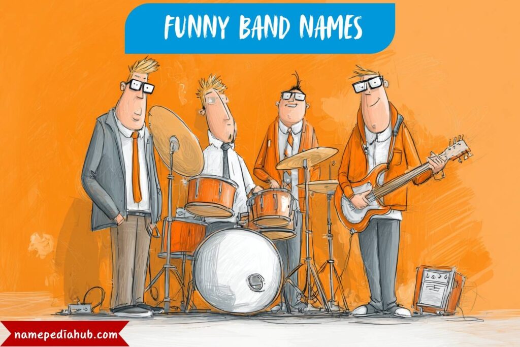 Funny Band Names [400+ Clever and Silly Ideas] - Name Pedia Hub